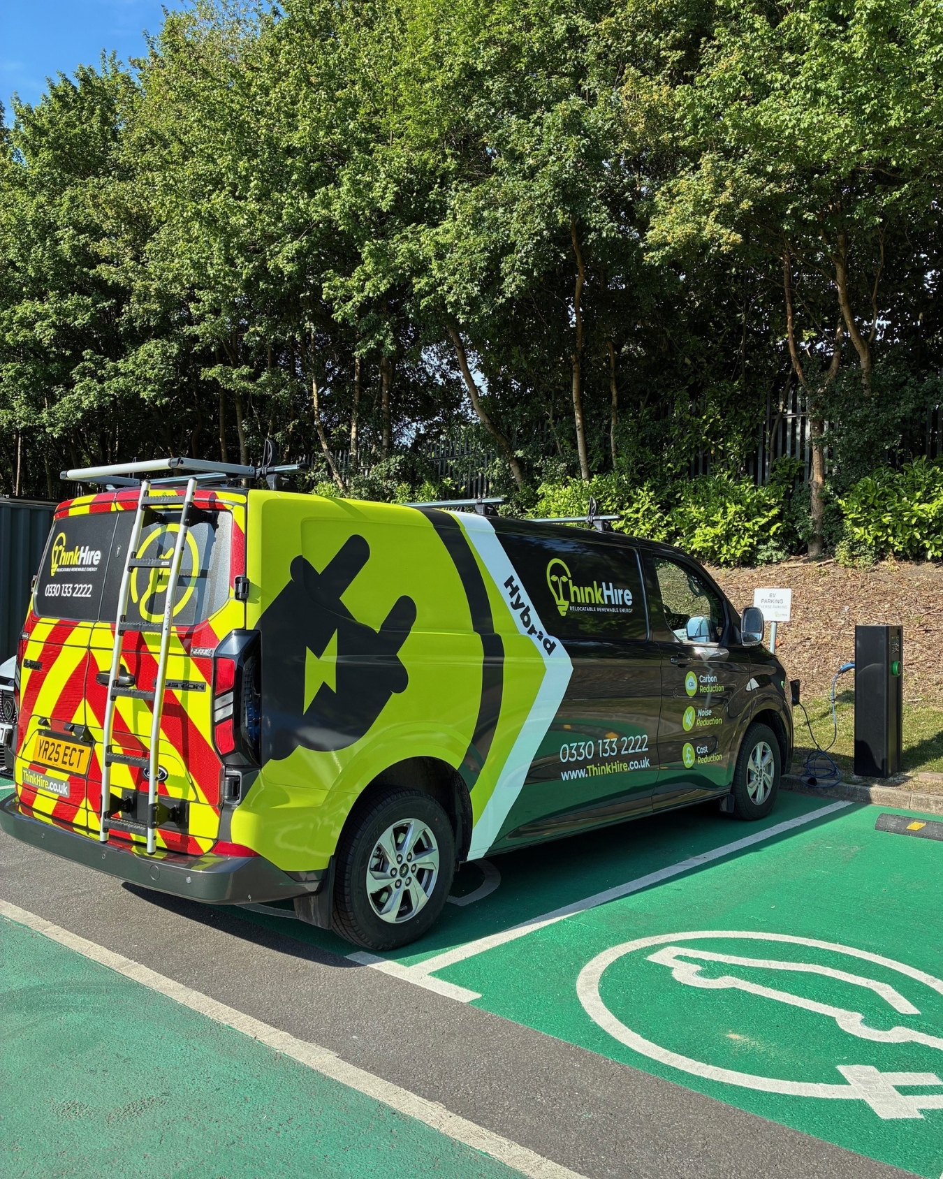Driving change: the first of our new hybrid vans has arrived