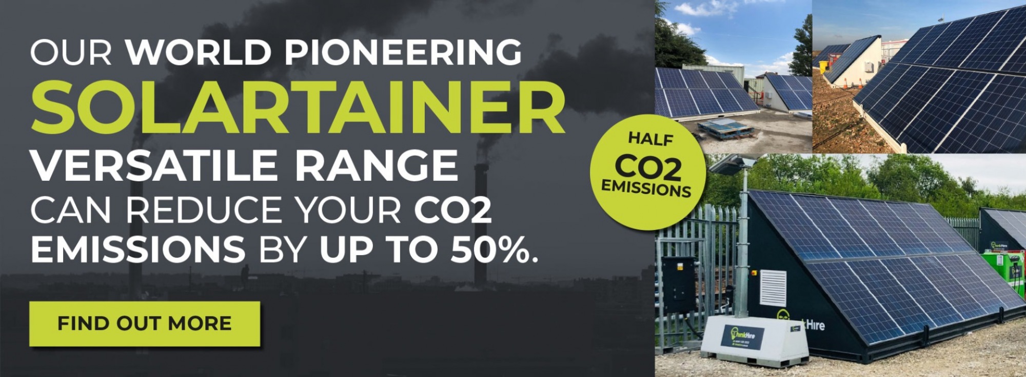 Generator Hire | Renewable Energy | Think Hire, Online, UK