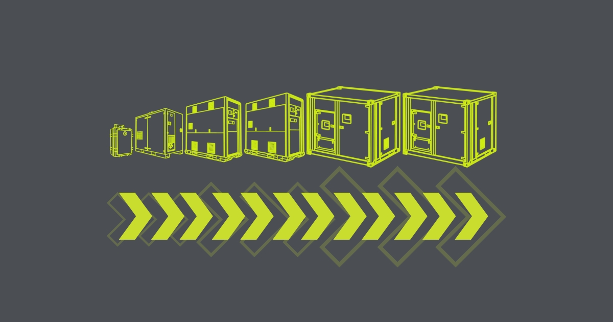 A Complete New Range of Portable Battery Storage Units