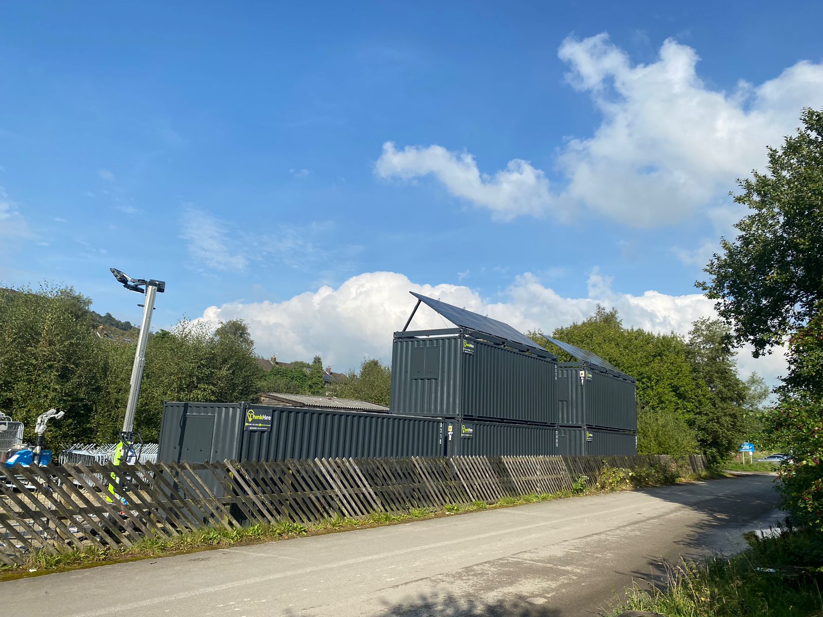 Solar Powered Site Accommodation to Make You a Green Energy Company