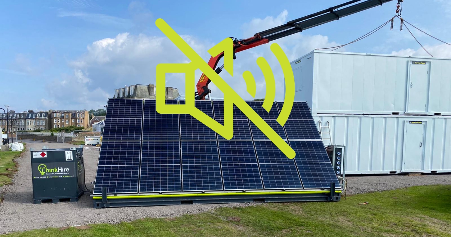 Enjoy the Silence of a Solar Powered Generator