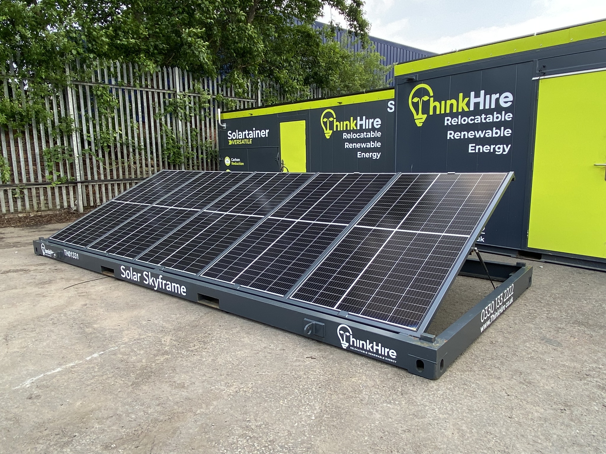 Solar Skyframe Takes Solar Powered Generators to New Heights