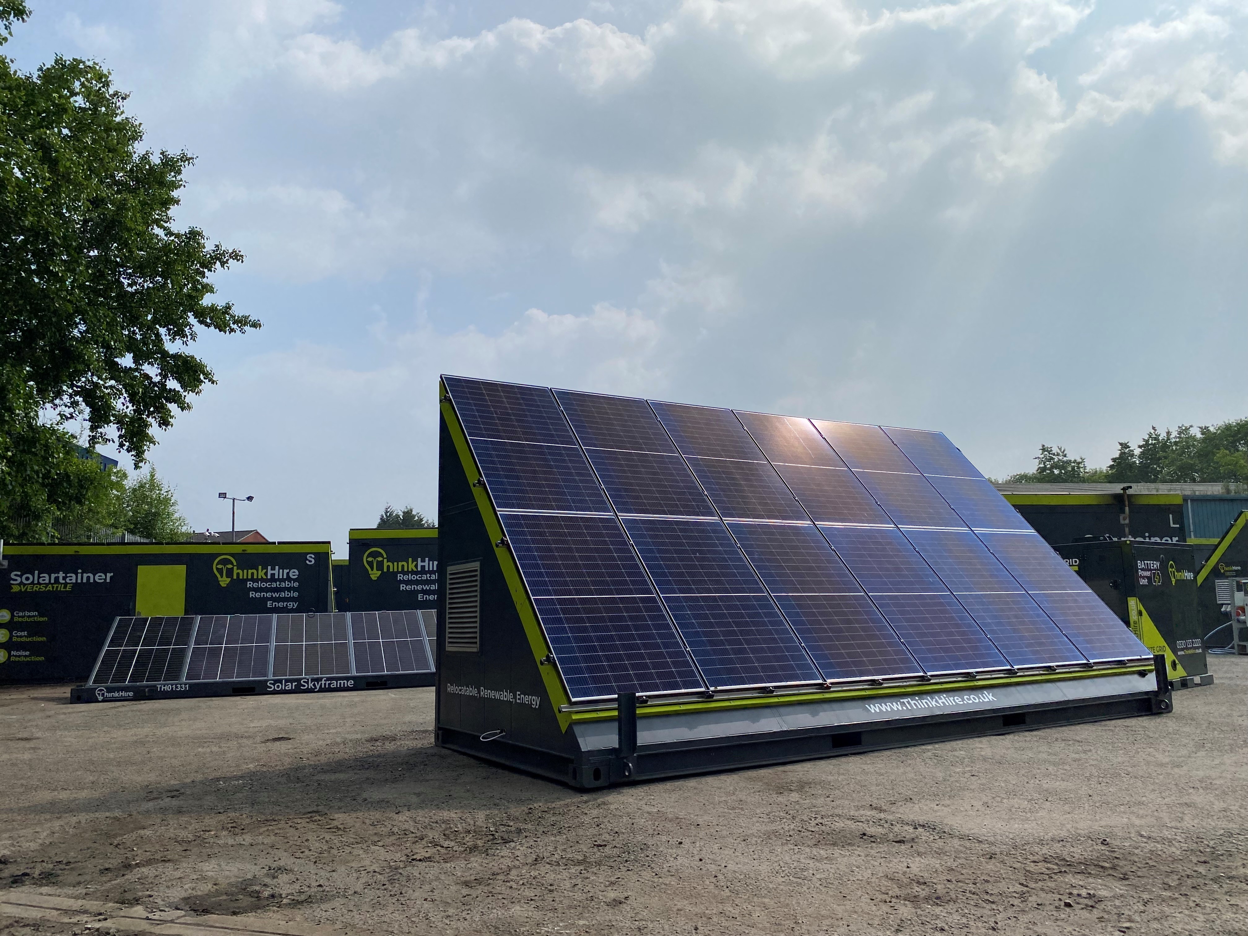 The Solartainer Makes Solar Power Possible Almost Anywhere