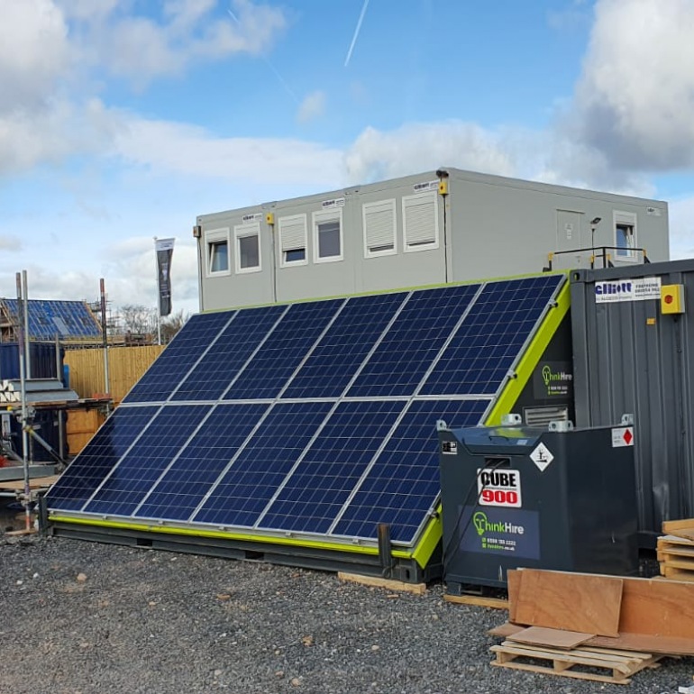 Solartainer Versatile Solar Hyrbid | Hybrid Generators UK | Think Hire ...